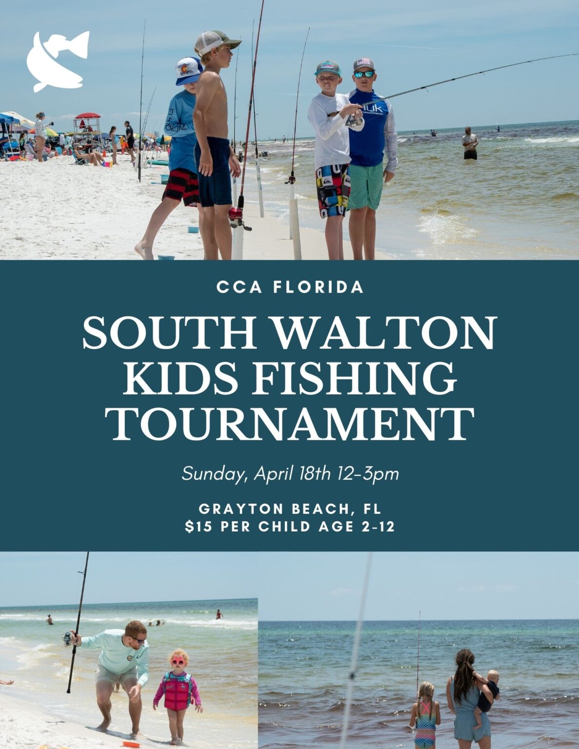 South Walton Kids Fishing Tournament - CCA Florida