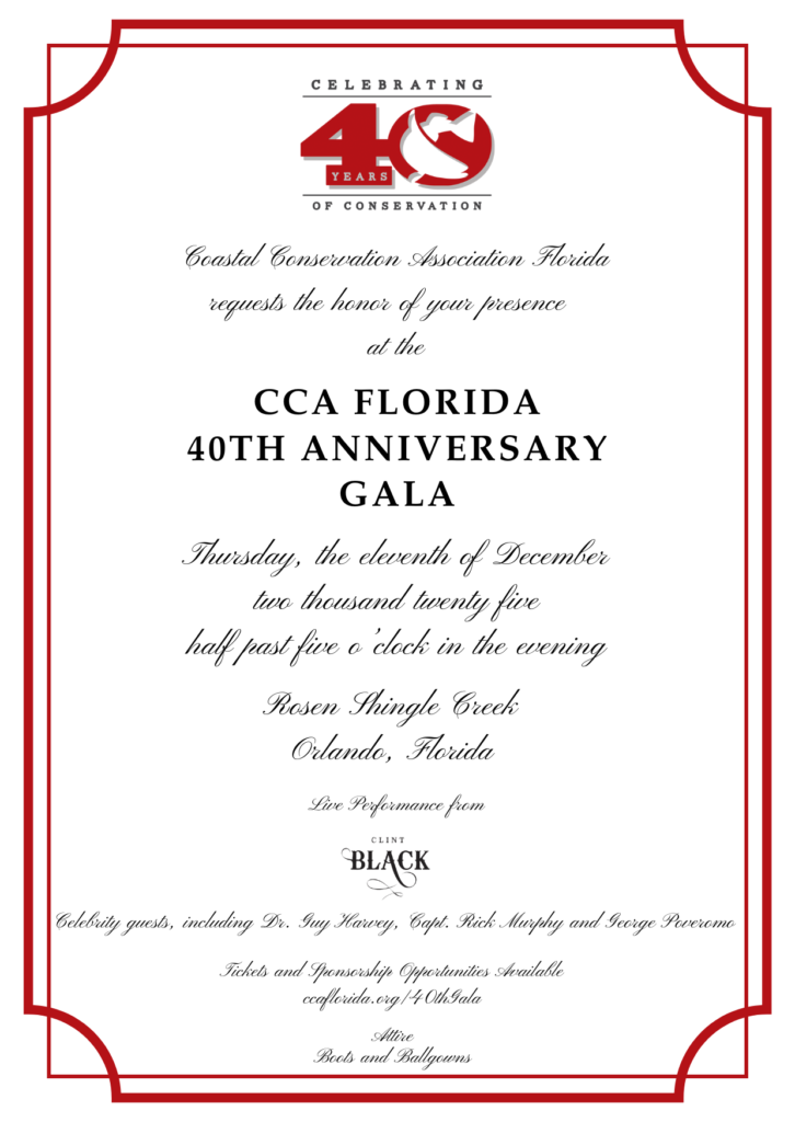 40th Anniversary Gala - CCA Florida